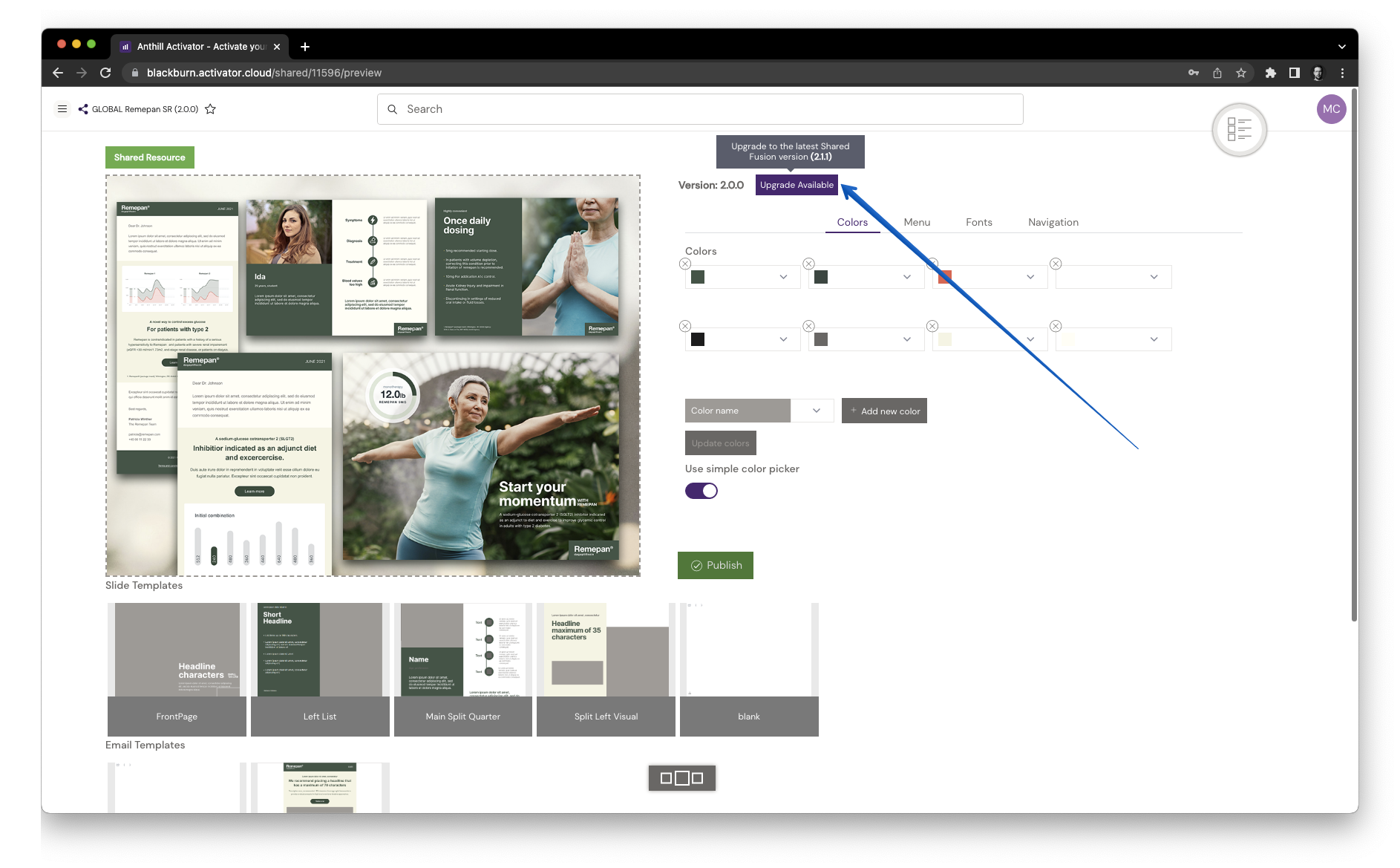 Upgrade Fusion Library to the Latest Version